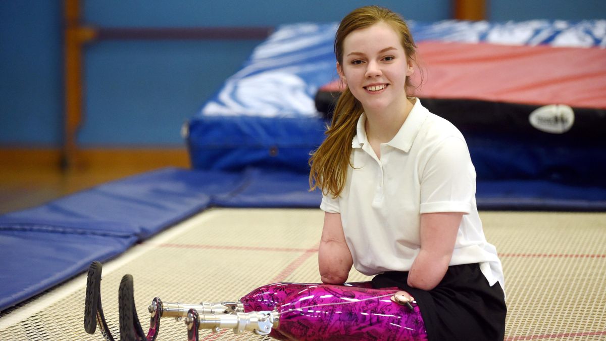 Izzy Weall végtagok nélkül is megállja a helyét az élsportban - Life