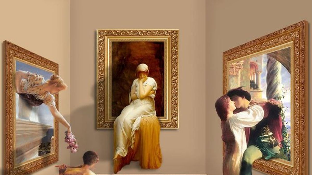 Lépj ki a keretből, avagy klasszikus festmények határok nélkül ...