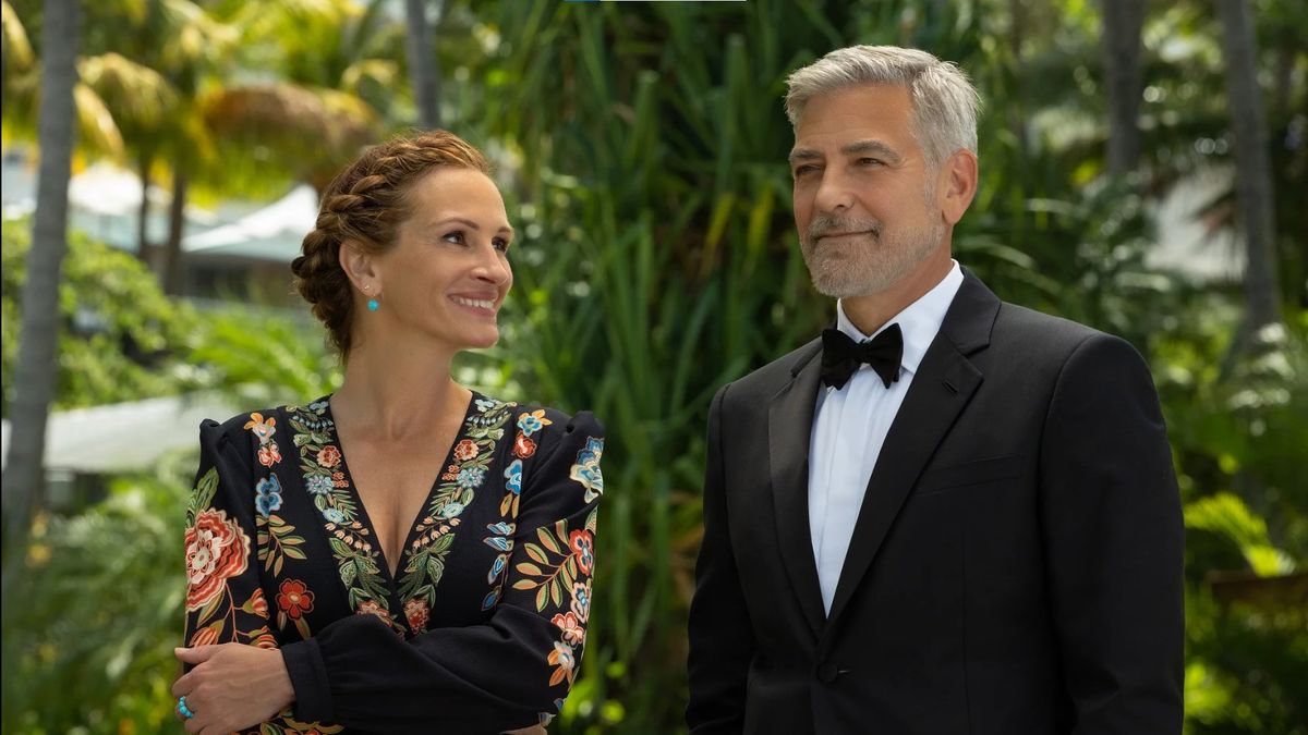 Julia Roberts George Clooney arcát hordta magán estélyi gyanánt - Life