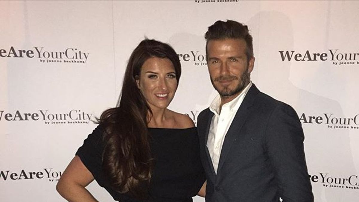 Ejha! David Beckhamnek a húga is irtó szexi - Life