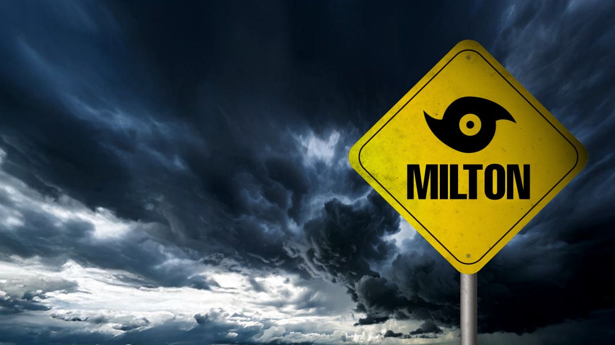 A Milton hurrikán miatt lekötözte a házát egy férfi - Life